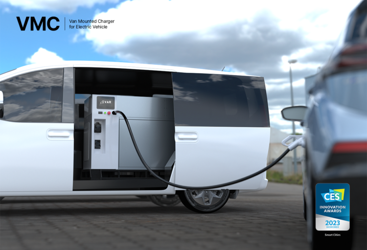 Korean electric vehicle charging solutions startup EVAR awarded ‘Triple-Crown’ in CES 2023 ...